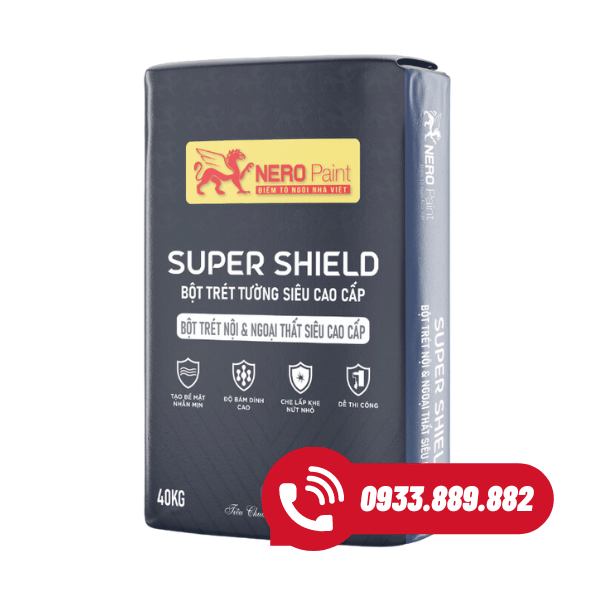 Bột trét tường siêu cao cấp NERO SUPER SHIELD PUTTY - Sơn Chịu Nhiệt Giá Rẻ 1️⃣ Phân Phối Ở HCM ...